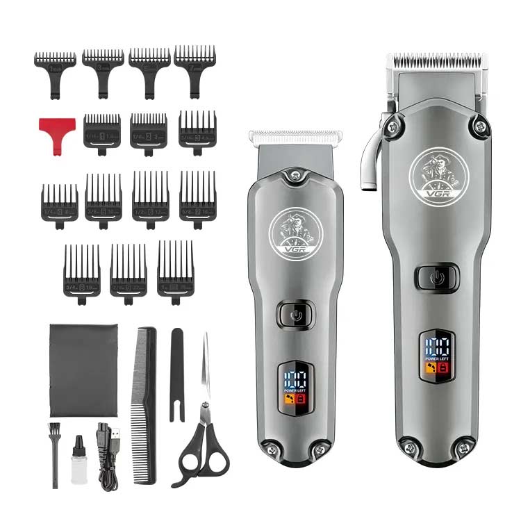 خرید و قیمت بهترین ست ماشین اصلاح حجم زن و خط زن وی جی ار vgr v-675